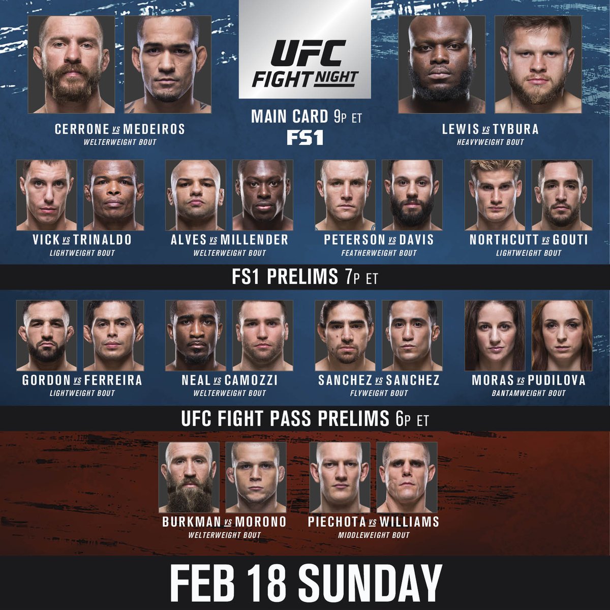 MMAOddsBreaker Staff Picks - UFC Fight Night 126 - MMAOddsBreaker