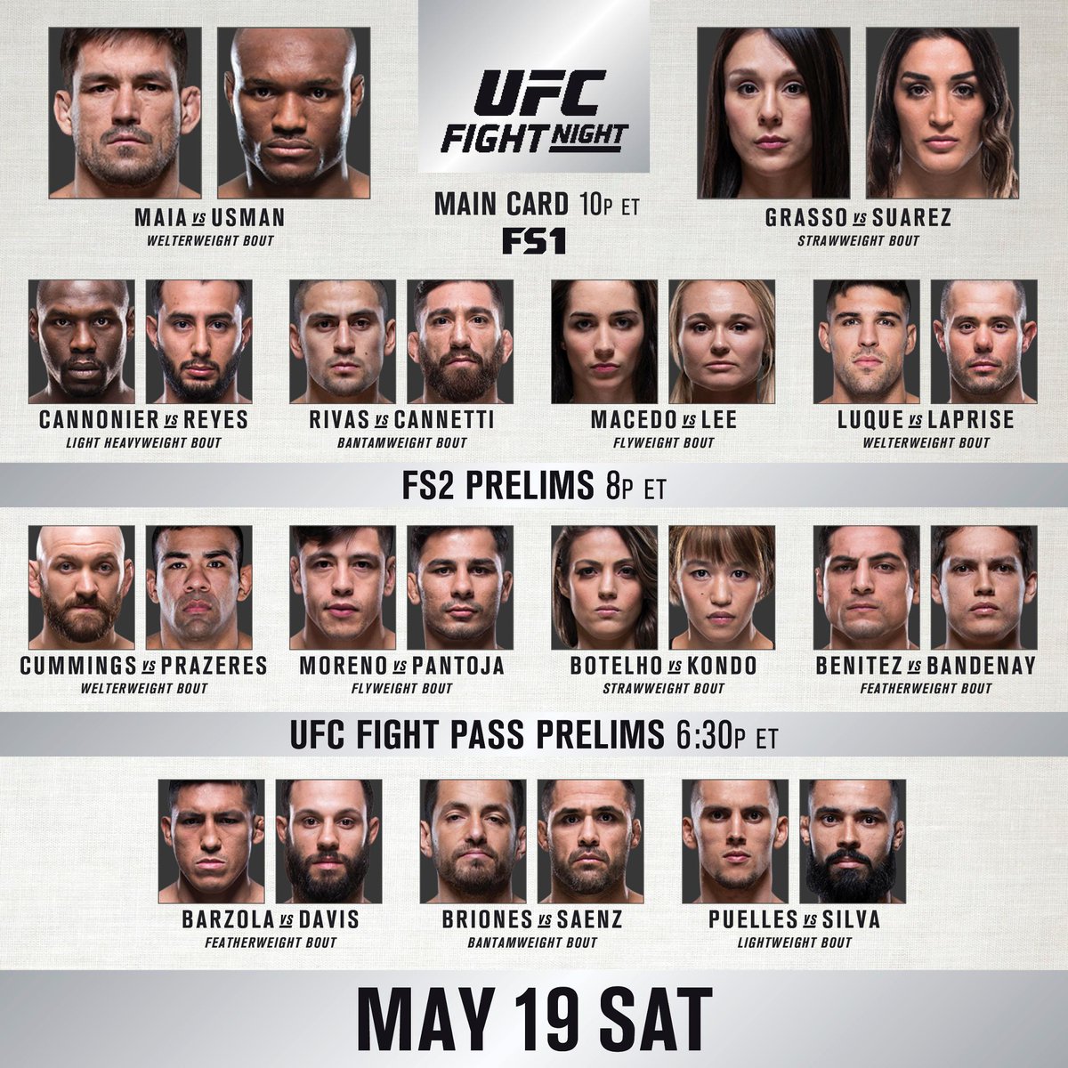 MMAOddsbreaker Staff Picks: UFC Fight Night 129 - MMAOddsBreaker