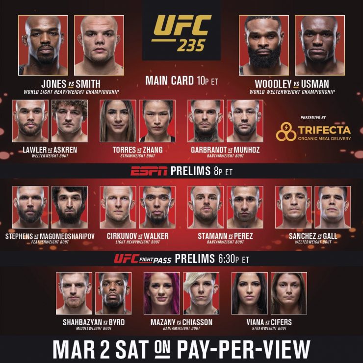 MMAOddsBreaker Staff Picks: UFC 235 - MMAOddsBreaker