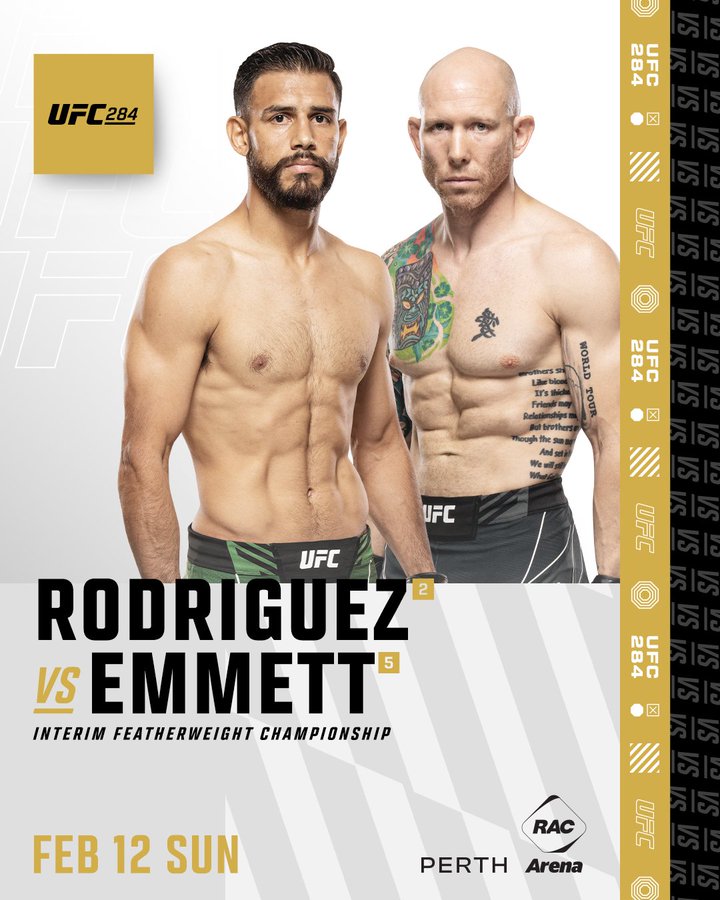 UFC 284 Fight Breakdown: Yair Rodriguez vs. Josh Emmett - MMAOddsBreaker