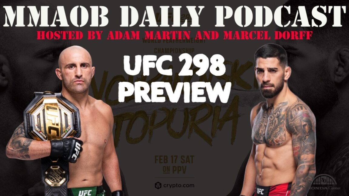 UFC 298: Volkanovski vs. Topuria Preview MMAOB Daily Podcast For ...